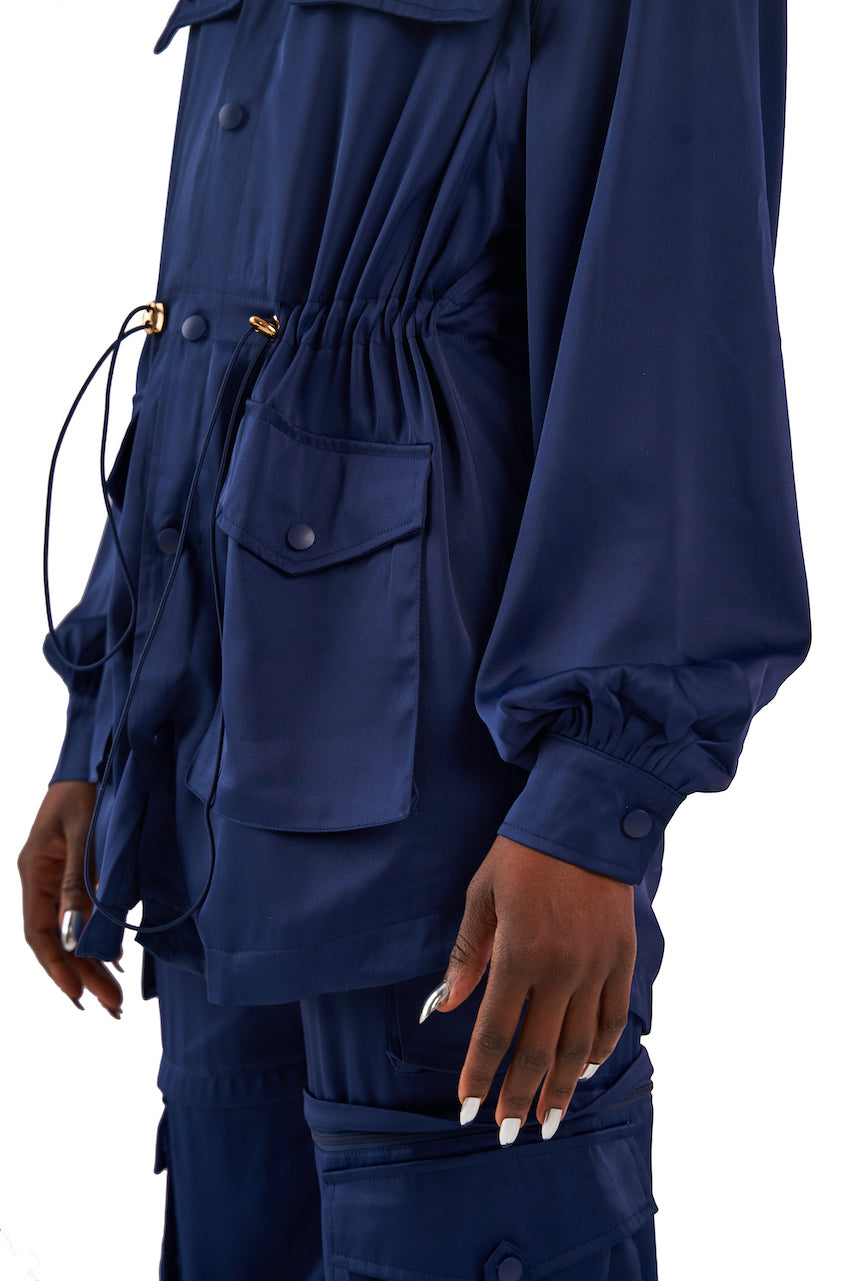 THE SATIN CARGO SHIRT – fkaclothing